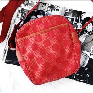 Tumi | Bags | Tumi Red Adjustable Crossbody Bag | Poshmark